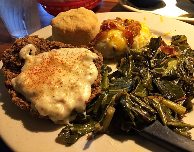 Southern comfort on a plate &ndash; this chicken fried steak with cream gravy might just make you weep with joy.