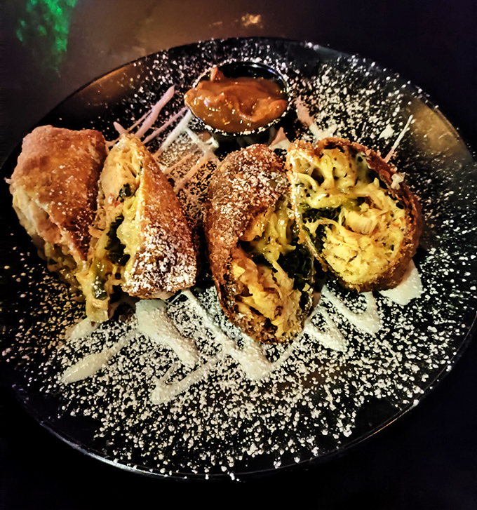 These aren't your ordinary egg rolls&mdash;they're "Chucky Rolls," dusted with powdered sugar and ready to kill your hunger pangs.