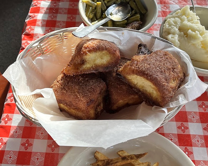 These aren't your mall food court cinnamon rolls. These golden-brown beauties are the reason pants with elastic waistbands were invented. 