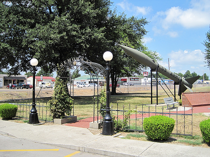The Veterans Memorial Park honors service with a restored Nike missile &ndash; proving small towns often have the biggest hearts when it comes to remembering heroes.