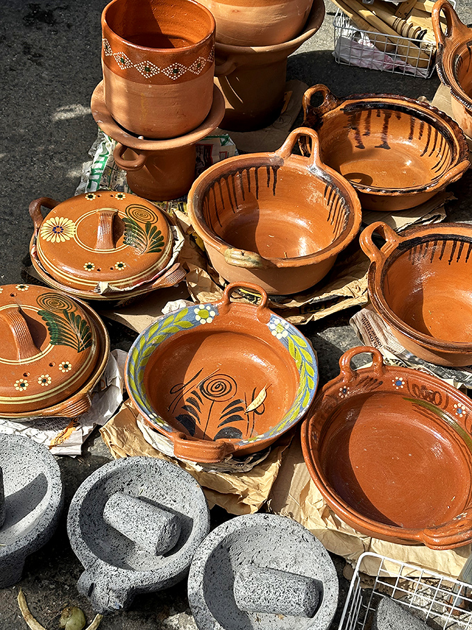 These handcrafted clay pots aren't just cookware&mdash;they're time machines to abuela's kitchen, each one promising to make your beans taste like childhood memories.