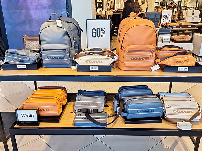 Coach backpacks at 60% off &ndash; where luxury meets practicality and your wallet experiences what therapists call "healthy boundaries."