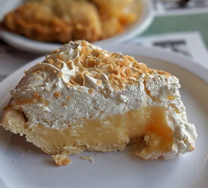 This coconut cream pie could broker world peace if we just gave it a chance.