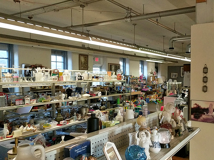 The housewares section&mdash;where forgotten kitchen gadgets and cherished china patterns find new homes with collectors who appreciate their stories.