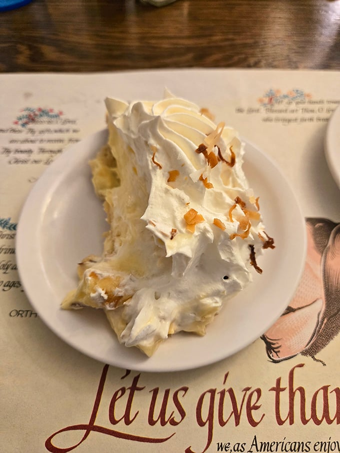 Cloud-like meringue crowned with toasted coconut &ndash; this cream pie doesn't just satisfy cravings, it creates lifelong devotees. Worth every delicious calorie.