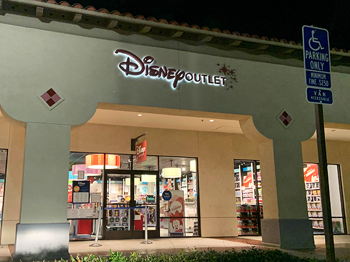 The Disney Store: where adults pretend they're shopping for their grandkids while secretly eyeing that Minnie Mouse mug for themselves.