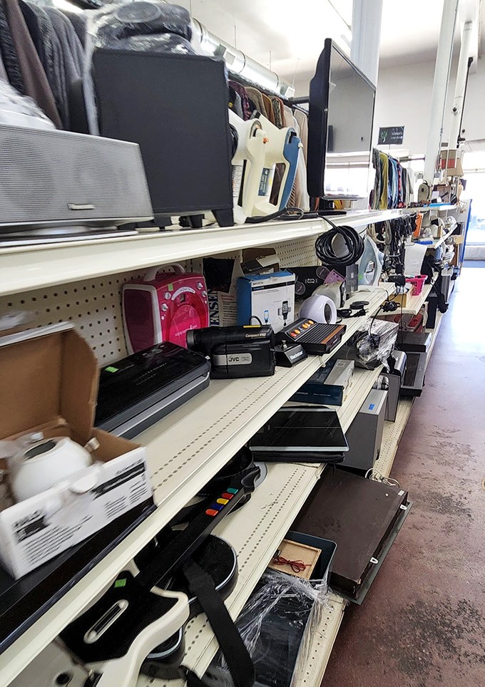 Technology's retirement home, where yesterday's cutting-edge gadgets find new purpose. That VCR might just complete someone's vintage entertainment system.