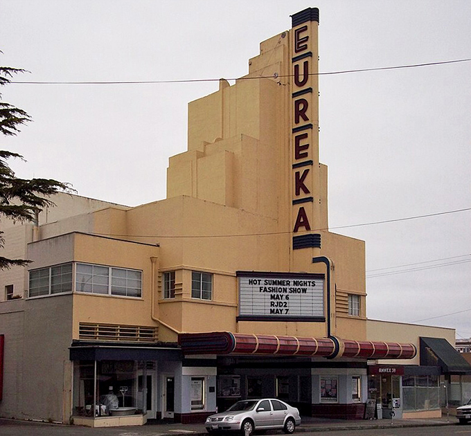 The Eureka Theatre's Art Deco facade has been welcoming moviegoers since the 1930s &ndash; Hollywood glamour at small-town prices.