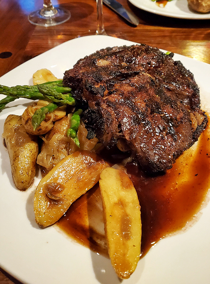 This isn't just filet mignon&mdash;it's a masterclass in carnivorous perfection, with a crust that should be in a museum and sides that refuse to be overshadowed.