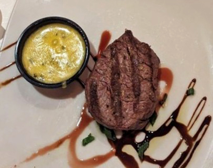 This filet mignon doesn't just melt in your mouth&mdash;it performs a full Broadway musical there, with a side of compound butter stealing scenes.