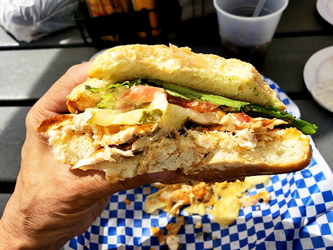 This fish sandwich isn't just a meal&mdash;it's an edible masterpiece that makes you wonder if fish actually dream of becoming this delicious.