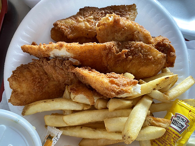 Golden-battered fish perched atop a mountain of fries&mdash;this isn't just fish and chips, it's the reason Californians smugly smile when East Coasters brag about their seafood.