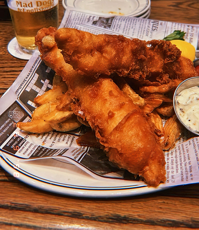 This isn't just fish and chips&mdash;it's a golden-battered masterpiece that makes a mockery of every frozen fish stick you've ever encountered.