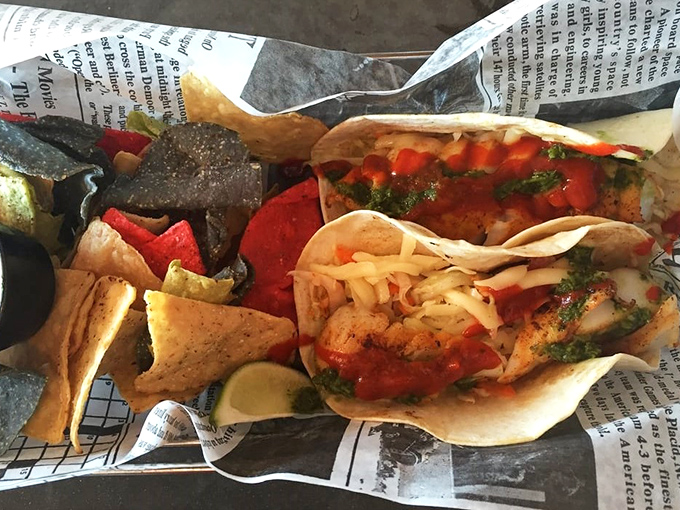 Not all heroes wear capes&mdash;some come wrapped in tortillas. These fish tacos, bursting with color and texture, are the reason taste buds have memory.