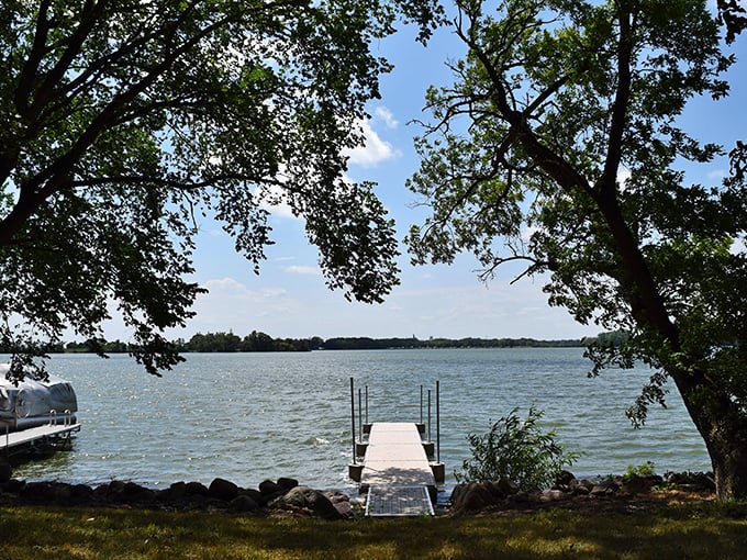 Five Island Lake offers a peaceful retreat where retirement dreams come with a view. This dock isn't just a platform&mdash;it's an invitation to affordable serenity.