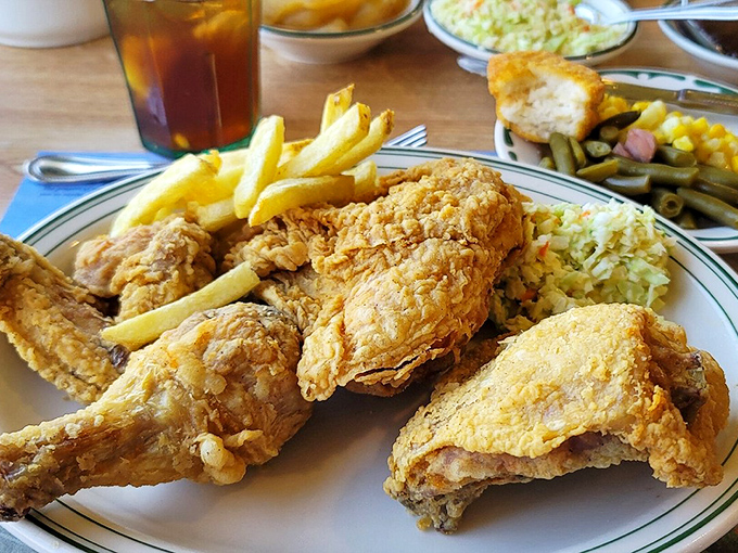 Golden-brown perfection that makes Colonel Sanders look like an amateur&mdash;this is what chicken dreams about.