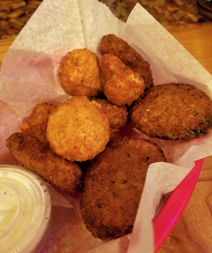 Golden-brown perfection! These fried mushrooms aren't just appetizers, they're little umami bombs waiting to detonate your taste buds.