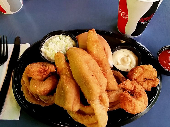 Golden-fried perch fillets with all the fixings&mdash;this isn't just dinner, it's an Ohio tradition on a plate. Worth every mile of the drive.