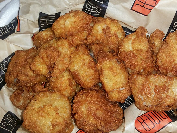 Golden-brown perfection! These fried shrimp have the ideal crunch-to-tenderness ratio that would make even seafood snobs weak at the knees.