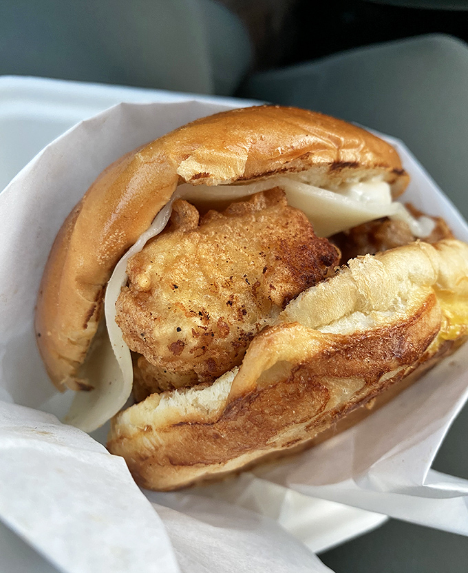 This sandwich doesn't need a Hollywood agent to get attention. Crispy, tender seafood on a soft roll&mdash;the kind of simple perfection California does best.