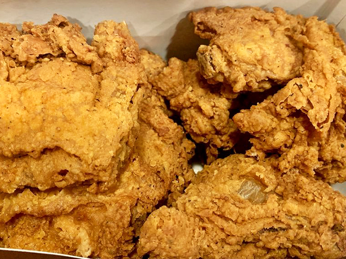 Golden-brown perfection that makes Colonel Sanders look like an amateur. This chicken doesn't just talk the talk.