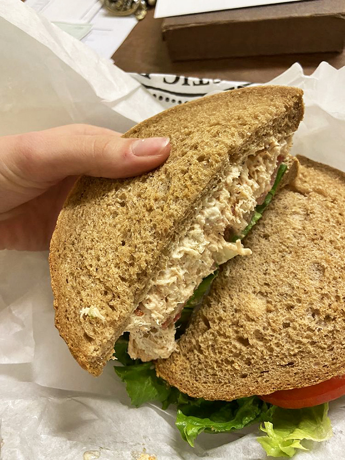 The chicken salad sandwich isn't just lunch&mdash;it's what would happen if comfort food went to culinary school and graduated with honors.