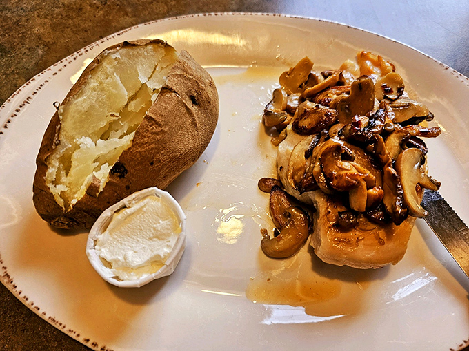 Mushrooms and chicken&mdash;a romance for the ages. This perfectly grilled chicken breast topped with saut&eacute;ed mushrooms might just renew your faith in simplicity.