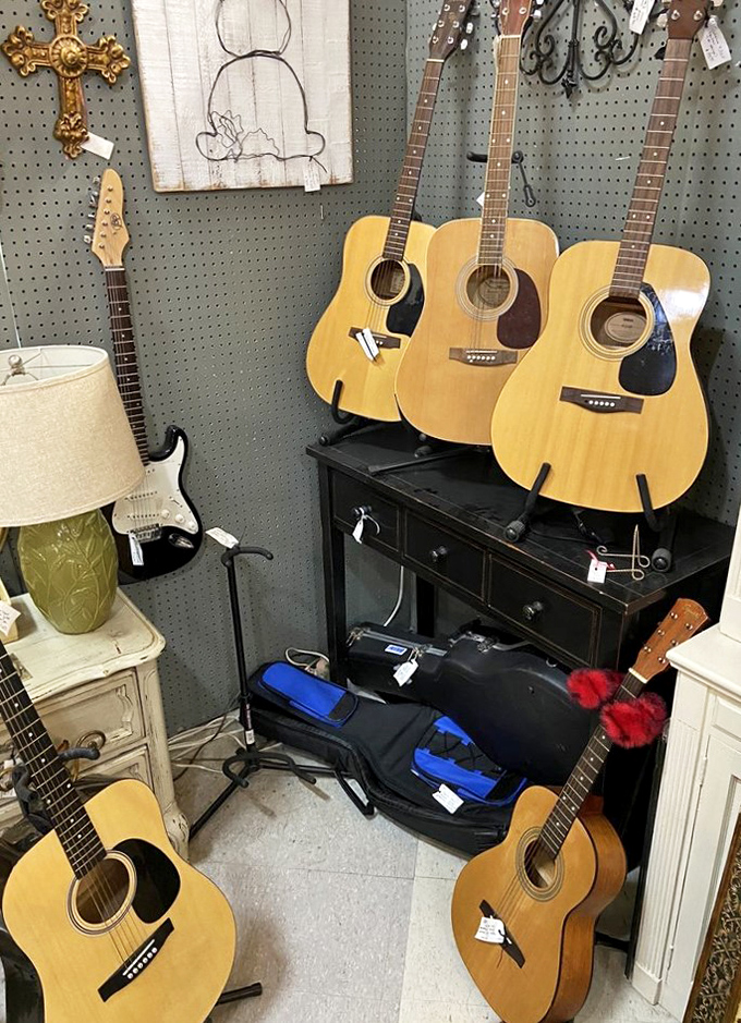Not just guitars&mdash;time machines with strings attached. Each one could tell stories of campfire sing-alongs, garage bands, and the songs that never made it past bedroom walls.