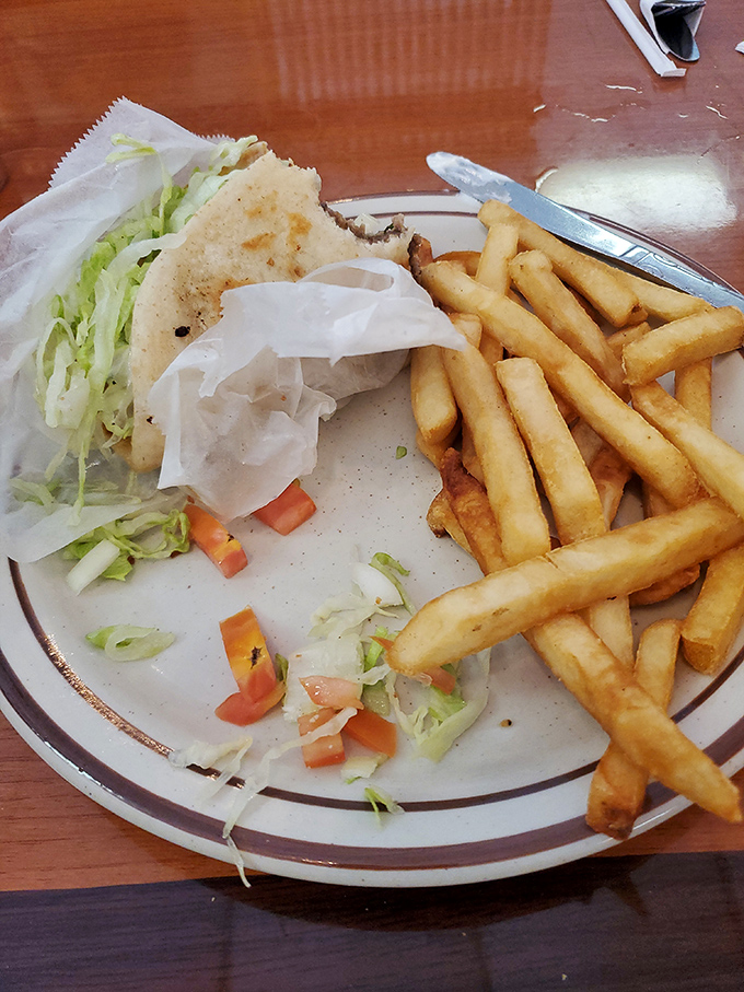 This gyro proves that Mediterranean magic can happen anywhere, even in Delaware's heartland diner scene.