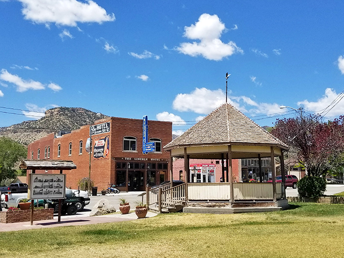 The gazebo in Helper's park isn't just charming&mdash;it's practically begging for a community band concert or an impromptu marriage proposal. Norman Rockwell would approve.