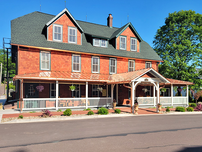 Wrapped in cedar shingles and nostalgia, this historic inn has been witnessing family vacations and romance since horses were the preferred Uber.