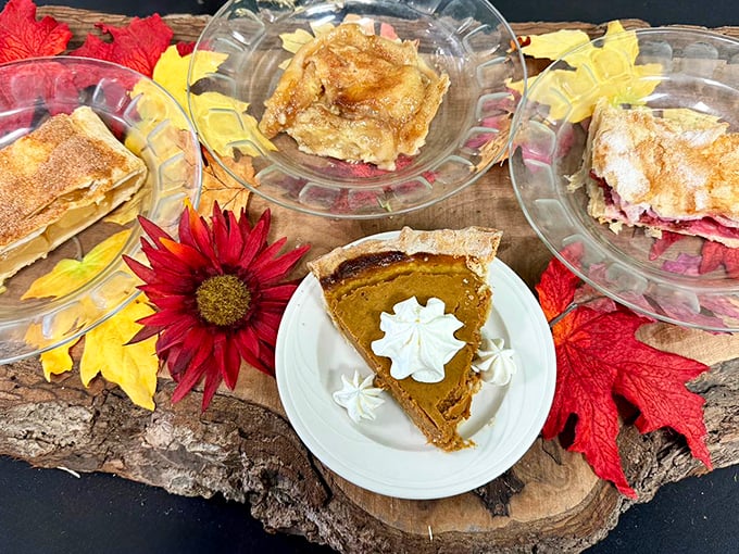 Fall arrives on a plate with these pies&mdash;pumpkin perfection and fruit-filled wonders that would make grandmothers simultaneously proud and slightly jealous.