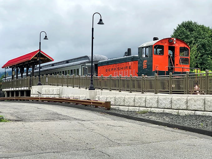 All aboard nostalgia! The Berkshire Scenic Railway offers a rolling history lesson with views that Instagram filters couldn't improve if they tried.