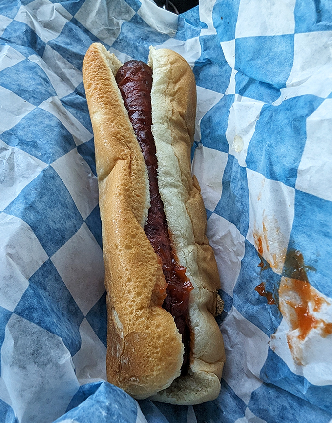This isn't just any hot dog&mdash;it's coastal Carolina comfort on a bun. Simple, unpretentious, and exactly what you want after a day at the beach.