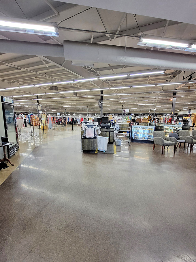 Step inside and the treasure map unfolds &ndash; spacious aisles and organized departments that somehow maintain the thrill of discovery.