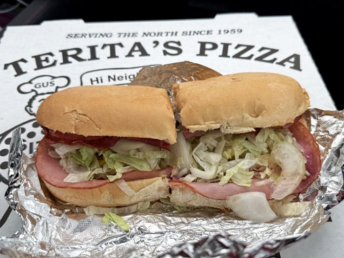 Behold the legendary Italian sub in all its unpretentious glory. Layer upon layer of thinly sliced meats and fresh toppings create a sandwich symphony.