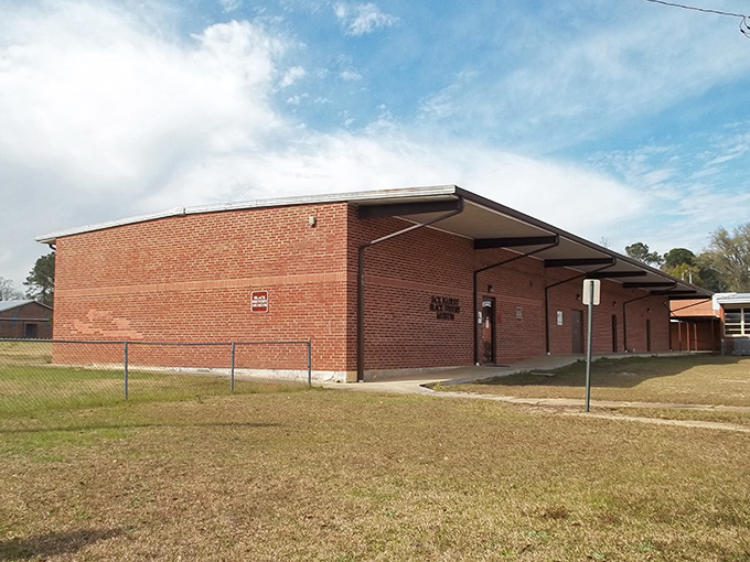This serene garden courtyard at the Millpond offers a reflecting pool that mirrors both sky and soul&mdash;nature's own Instagram filter.
