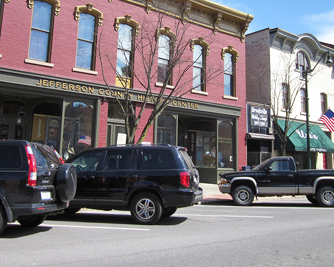 The Jefferson County History Center stands as a guardian of local heritage, its brick facade a testament to craftsmanship that's stood the test of time.