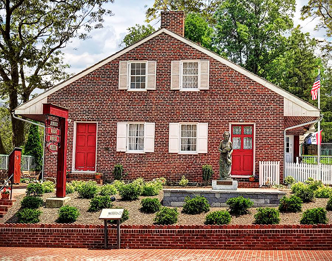 The Jennie Wade House stands as a perfectly preserved time capsule, its brick exterior and meticulous garden telling stories that history books can only summarize.