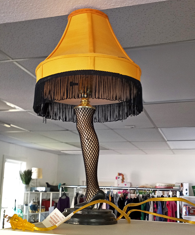 It's a major award! Channel your inner Ralphie's dad with this iconic leg lamp. Fishnet stocking included, neighborhood envy guaranteed.
