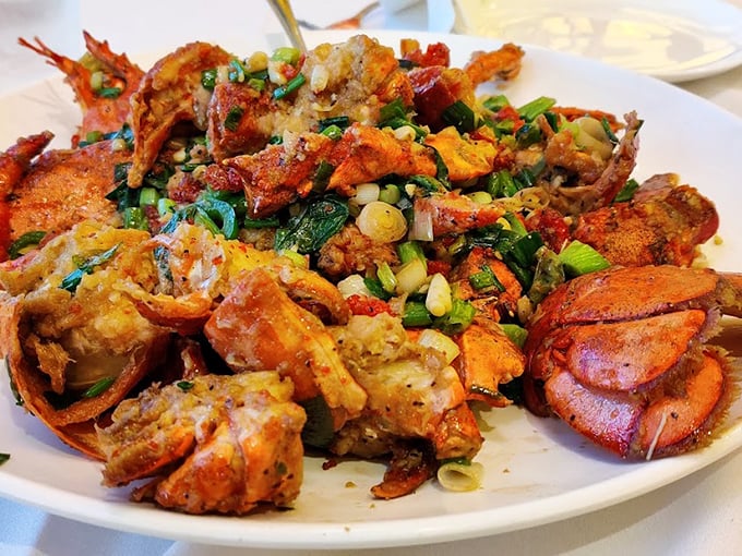 The House Special Lobster isn't just a dish&mdash;it's a religious experience. Glistening with garlic, scallions, and that secret sauce that haunts your dreams forever after.