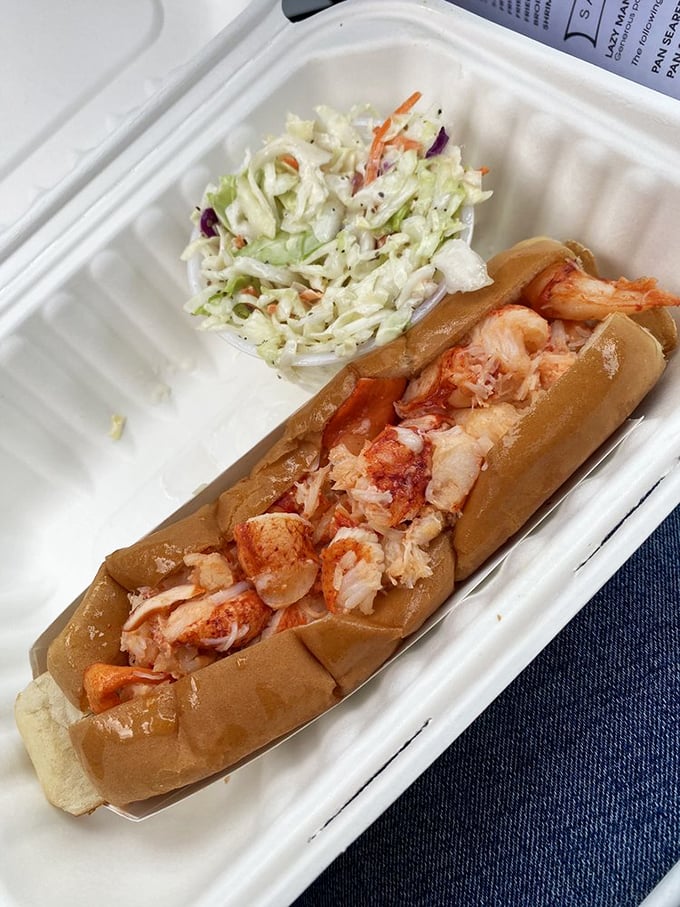 Connecticut's seafood royalty: A lobster roll so perfectly simple, it makes you wonder why anyone would complicate such a beautiful relationship.