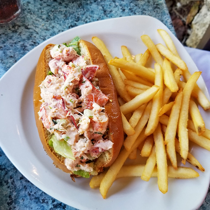 This isn't just a lobster roll&mdash;it's a masterclass in simplicity. Sweet chunks of lobster meat with just enough mayo to make it sing.