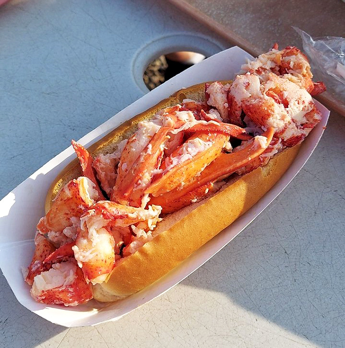 Behold the Connecticut-style hot lobster roll in its purest form &ndash; sweet meat, melted butter, and a perfectly toasted vessel. Simplicity at its most sublime.