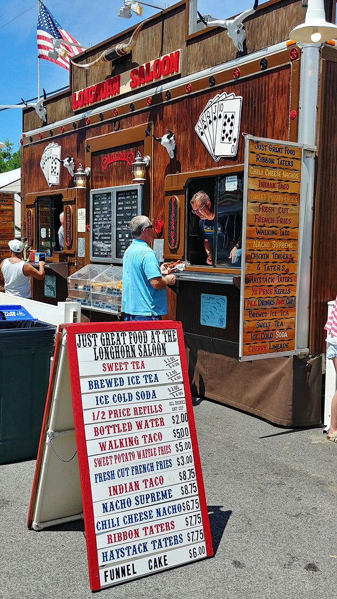 The Longhorn Saloon: where the Old West meets modern comfort food in delicious harmony.