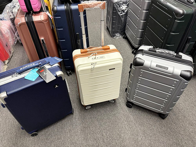 Travel the world without leaving Anaheim—or at least look the part with luggage that won't break your vacation budget.
