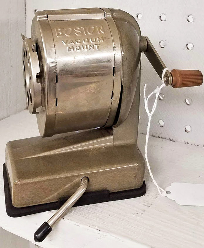 The Boston Vacuum Mount pencil sharpener&mdash;when getting the perfect point was an art form, not just a button press.