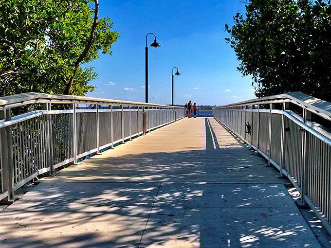 This wooden walkway leads to panoramic views and possibly the best decision you'll make all day&mdash;taking time to simply breathe it all in.