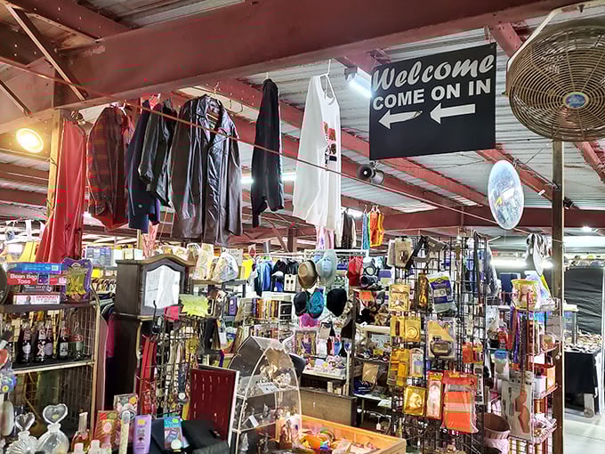 "Welcome, come on in"&mdash;the universal flea market invitation that really means "prepare to lose track of time and find unexpected joy."