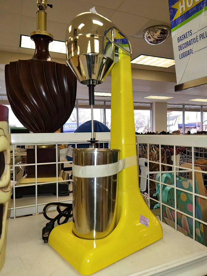 That sunshine-yellow blender isn't just kitchen equipment&mdash;it's a time machine to the era when appliances weren't afraid to make a bold statement.